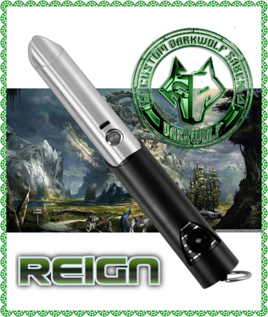 Reign Lightsaber – Mystic Forest Elf Jedi Saber | DarkWolf Sabers