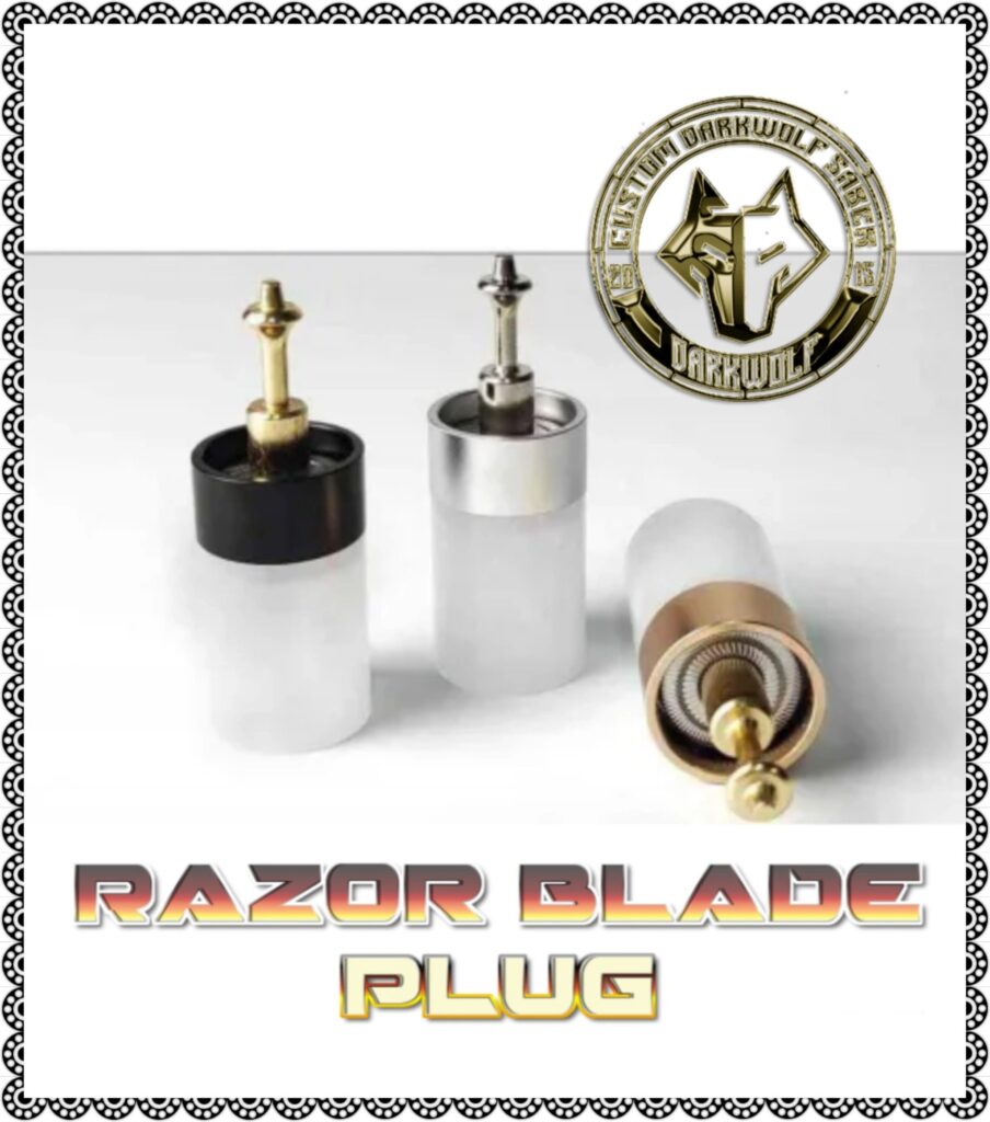 Pixel & RGB Razor Blade Plug | Lightsaber Display Plug
