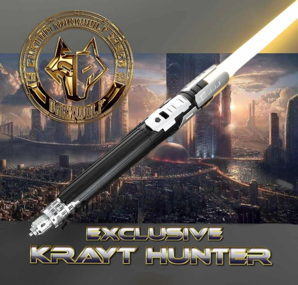 KRAYT HUNTER Lightsaber (Exclusive Custom) - DarkwolfSabers