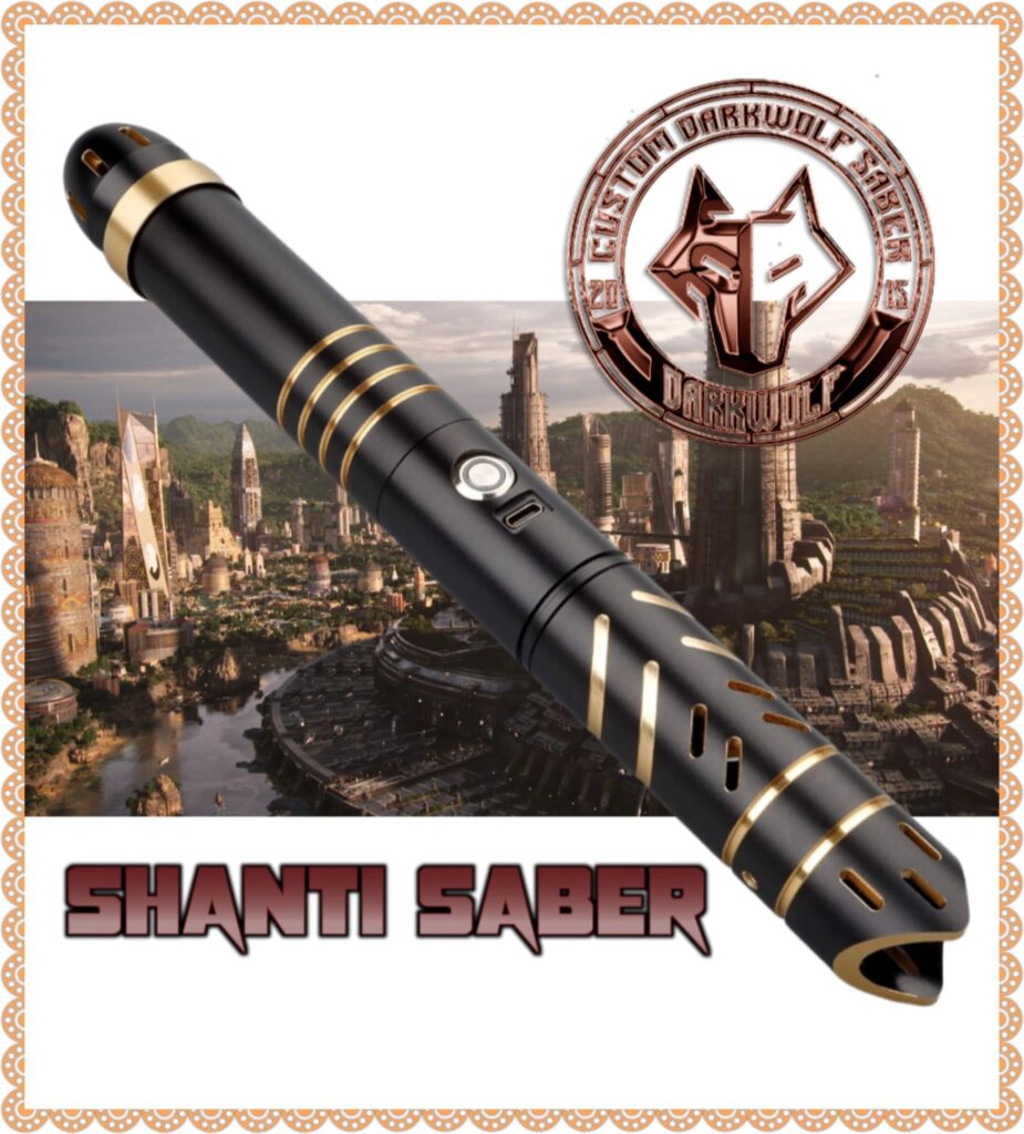Shanti Saber Lightsaber | Tribal Custom Pixel Saber