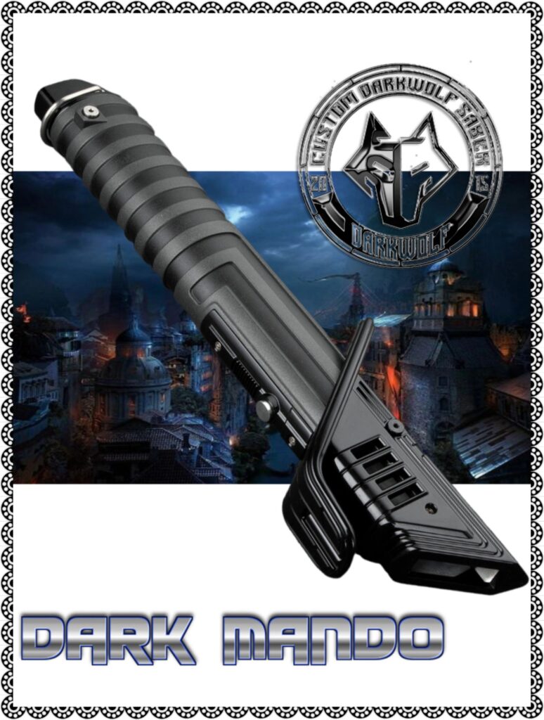 DARK MANDO v2 Lightsaber – Custom Pixel Saber | Xeno3 Pixel