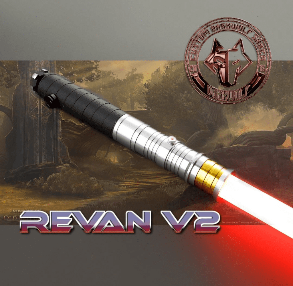 Revan v2 Lightsaber | Custom Brushed Aluminum Star Wars Saber