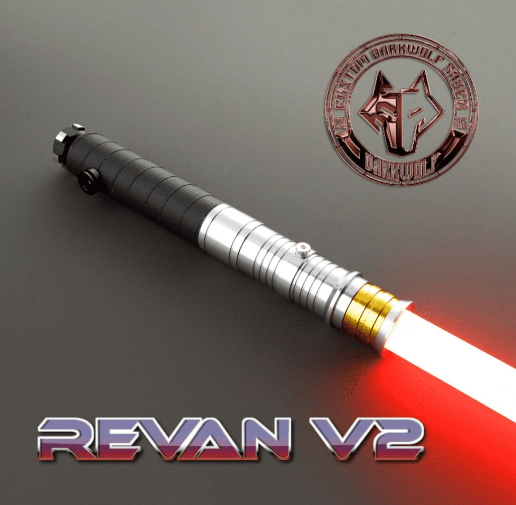 Revan v2 Lightsaber | Custom Brushed Aluminum Star Wars Saber