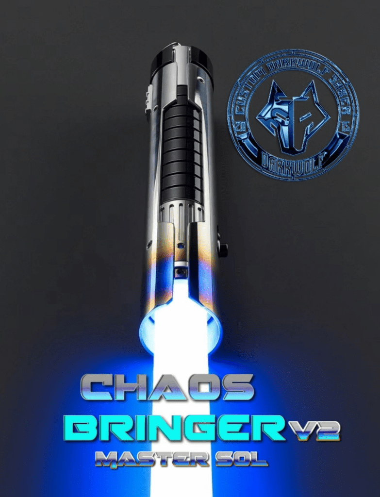 Chaos Bringer Sol v2 Lightsaber | Acolyte Inspired Neopixel Saber