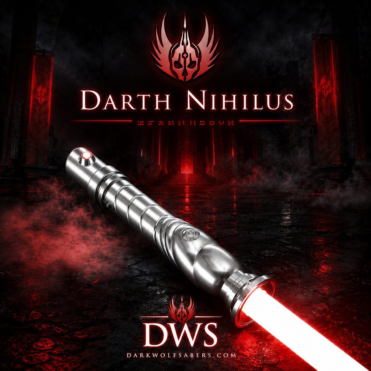 Darth Nihilus Lightsaber — The Lord of Hunger | Xeno3 RGB Pixel